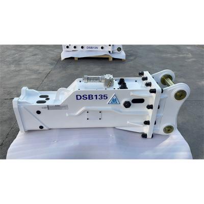 China Box Type HB20G Excavator Hydraulic Breaker 135mm Wide Chisel Rock Hammer Attachment for sale