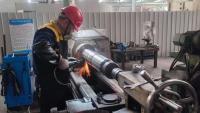 China 370 bpm Hydraulic Hammer Breaker 165mm Wide Chisel Box Type for sale