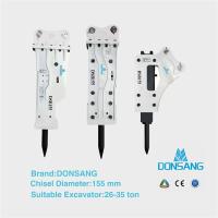 China Open Type SB121 DSB155 Hydraulic Rock Hammer For  26 Ton 35 Ton Excavator for sale