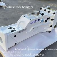 China Backhoe Loader Hydraulic Hammer Breaker Manufacturer 165 mm Wide Chisel For 42 Ton Excavators for Sale for sale