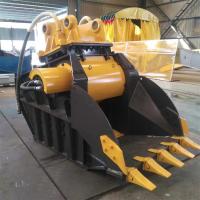 China 3450 KG 20 - 30 Tons Excavator Crusher Bucket 0.74M3 Bucket Capacity for sale