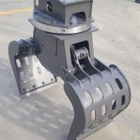 China Donsang Excavator Attachment Wood Log Grapple With Max Open Up To 2300 MM for sale