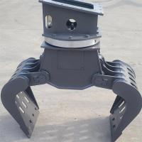China 20 - 30 Tons Mini Excavator Grapple Attachments High Performance for sale