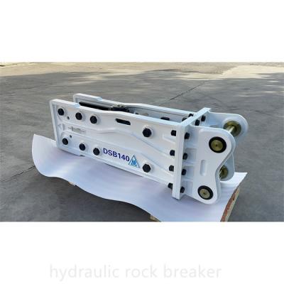 China Impact Rate 380-480Bpm Hydraulic Breaker Hammer With Chisel Weight 170 Kg  240 L/Min for sale