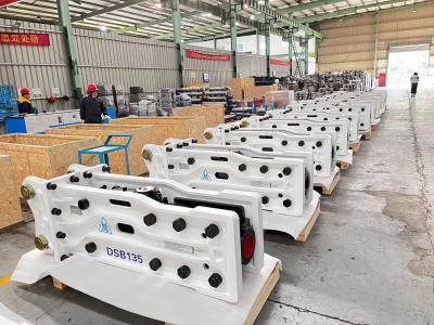 China Excavator Hydraulic Rock Breaker Chisel 165mm Wide Open Type Hydraulic Hammer Breaker for sale