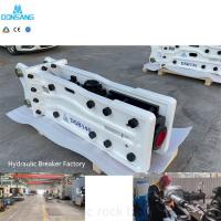 China 20 Tons 30 Tons Excavator Hydraulic Breaker With 135 Mm Wide Chisel for sale