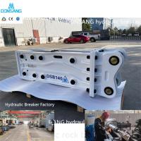 China Chisel 53mm Wide Hydaulic Rock Breaker Hammer Side Type For  2 Tons 4 Tons Mini Excavator for sale