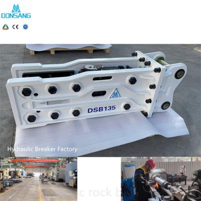 China Chisel 165mm Wide Hydraulic Hammer Breaker Box Type For 30 Ton 35 Ton 40 Ton Excavator for sale