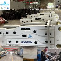 China Chisel 165mm Wide Hydraulic Hammer Breaker Box Type For 30 Ton 35 Ton 40 Ton Excavator for sale