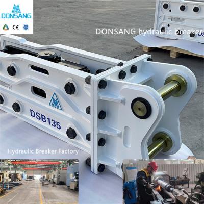 China 35 Tons 45 Tons Big Excavator Hydraulic Rock Breaker Hammer 175 Mm Wide Backhoe Rock Breaker for sale