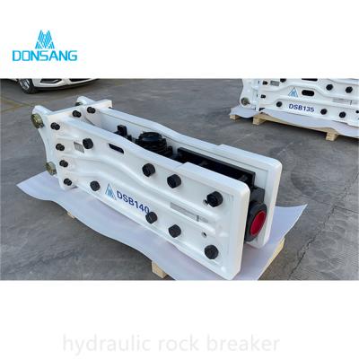 China Chisel 175mm Wide Hydraulic Rock Breaker Hydraulic Breaker Hammer 40 Tons Excavator Attachment for sale