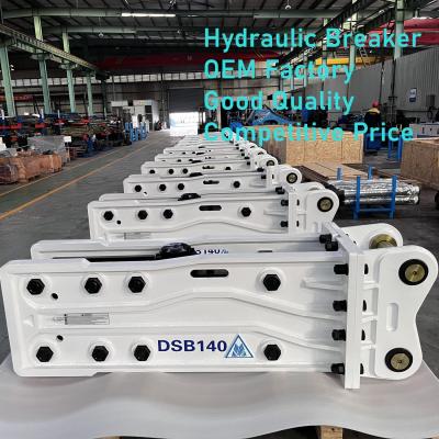 China Hot Sale Hydraulic Breaker Hammer Mining Tunnel Rock Drilling Excavation Concrete Breaking Dismantling Equipments for sale