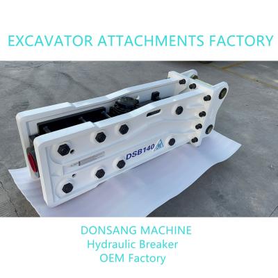 China Excavator Hydraulic Breaker Rock Hammer 150mm Wide Chisel Hydraulic Rock Hammer HB30G SB81 For 28 Ton 35 Ton OEM Factory for sale