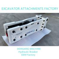 China 20 Ton Excavator Rock Breaker Hydraulic Demolition Hammer for Heavy Duty Work Mining for sale
