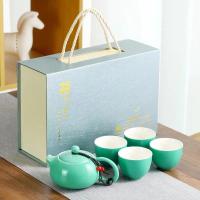 China Multi Color Printing Hand Gift Box Set Ceramic Xishi Pot Tea Set for Agriculture for sale