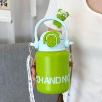 China Employee Gift Portable Stainless Steel Cup with Cute Doll Cartoon Design and Material for sale