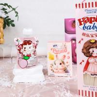 China Unique Cartoon Strawberry Bear Happy Children Baby Hand Souvenir Ideal for Collectors for sale