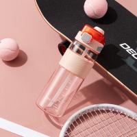 China Agriculture Summer Double Drink Cup with Lid Open Straw Cup 700ml Fashion Water Cup Gift for sale
