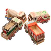 China Swinging Wooden Flipper Car Model Ideal for Home Decoration and Thanksgiving Occasion for sale