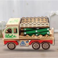 China Swinging Wooden Flipper Car Model Ideal for Home Decoration and Thanksgiving Occasion for sale
