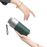 China Mini Titanium Silver 50% Fold Pocket Umbrella Employee Welfare Gift for All Occasions for sale