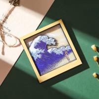 China Targeting Agriculture Market Cute Van Gogh Painting Refrigerator Sticker with Magnet for sale