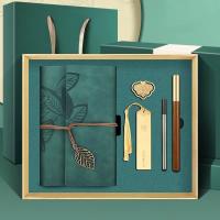China Silk Screen Printing Notebook Gift Box for Enterprise Business Partner in Agriculture for sale
