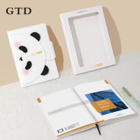 China Lovely Panda Cartoon Hand Ledger Learning Check in Notebook Perfect for Year Occasion for sale