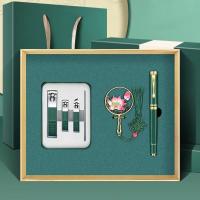 China Silk Screen Printing Notebook Gift Box for Enterprise Business Partner in Agriculture for sale