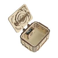 China Hotel and Resort 3D Jigsaw Puzzle Wooden Bead Treasure Box Ornaments Handmade DIY Gifts for sale