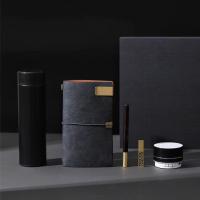China Hotel and Resort Necessities Temperature Display Thermos Mug Notepad Bluetooth Speaker Wooden Pen for sale