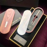 China 1 Color Printing Red Sandalwood Pen Set Pen Reincarnation Leaflet for Graphics and More for sale