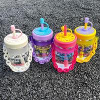 China Travel Agency Employee Gift High Aesthetic Water Cup Design with Straw and Customer's Logo for sale