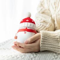 China Christmas Gift Cartoon Mini Portable Snow Treasure Warm Hand Treasure 2-in-1 Power Bank for sale