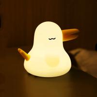 China Qiyi Bird Silicone Lamp Timed Dual tone Light Eye Protection Night Light Activity with Hand Gift for sale