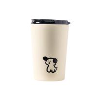 China Silk Screen Printing Cute Frosted Insulated Cup for Employee Anniversary Gift for sale