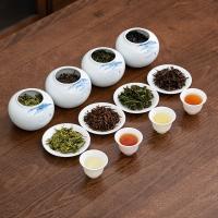 China Longjing Jin Junmei Tieguanyin and Zhengshan Small Species Tea Gift Box for Customers for sale