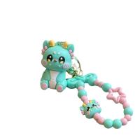 China 3.5cm*5cm PVC Dragon Keychain Cute Little Gift for Backpack Hanging Chain Included for sale