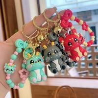 China 3.5cm*5cm PVC Dragon Keychain Cute Little Gift for Backpack Hanging Chain Included for sale