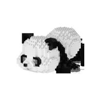 China -Chic Panda Building Block Tiny Granules Assembled Plastic Toys 1 Color Graphics Printing for sale