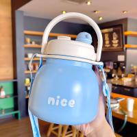 China High Aesthetic and Large Capacity Insulated Cup with Handle 2 Color Graphics Printing for sale