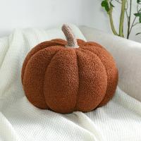 China UV Printing Creative Colorful Pumpkin Plush Toy Pillow Christmas Activity Doll Festival Gift for sale