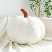 China UV Printing Creative Colorful Pumpkin Plush Toy Pillow Christmas Activity Doll Festival Gift for sale