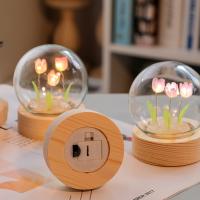 China Graduation Occasion Tulip Night Light Material Pack for March 8th Festival Event Gift for sale