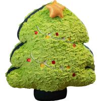China Graduation Occasion Christmas Tree Pillow with Elk Simulation and Snowman Desig for sale