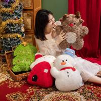 China Graduation Occasion Christmas Tree Pillow with Elk Simulation and Snowman Desig for sale
