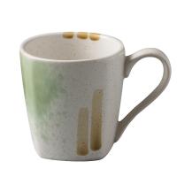 China Father's Day Retro Kiln Transformation Hand-painted Ceramic Coffee Cup for Office Gift for sale