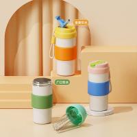 China 1 Color Graphics Printing Creative Contrasting Color Insulated Cup for Portable Coffee for sale