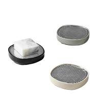 China Wind Soap Box Floor Mounted Non Perforated Single-Layer Drainage Box for Office Products for sale