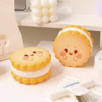 China Creative Stress Relief Soft Cookie Man Toy Slow Rebound Cream Nugget Cake for Employees for sale